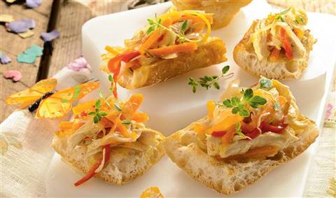 15 recetas de montaditos para una comida de tapas