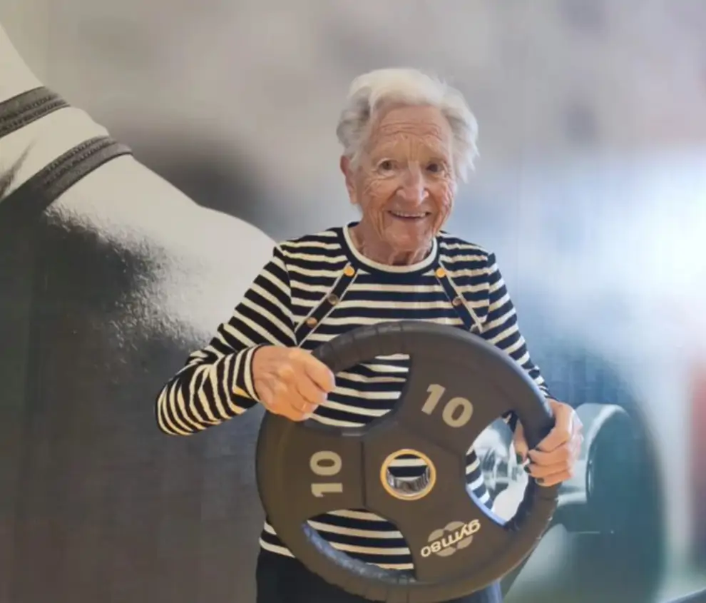 Iñaxi Lasa, centenaria vasca de 101 años: "El ejercicio de fuerza me ...