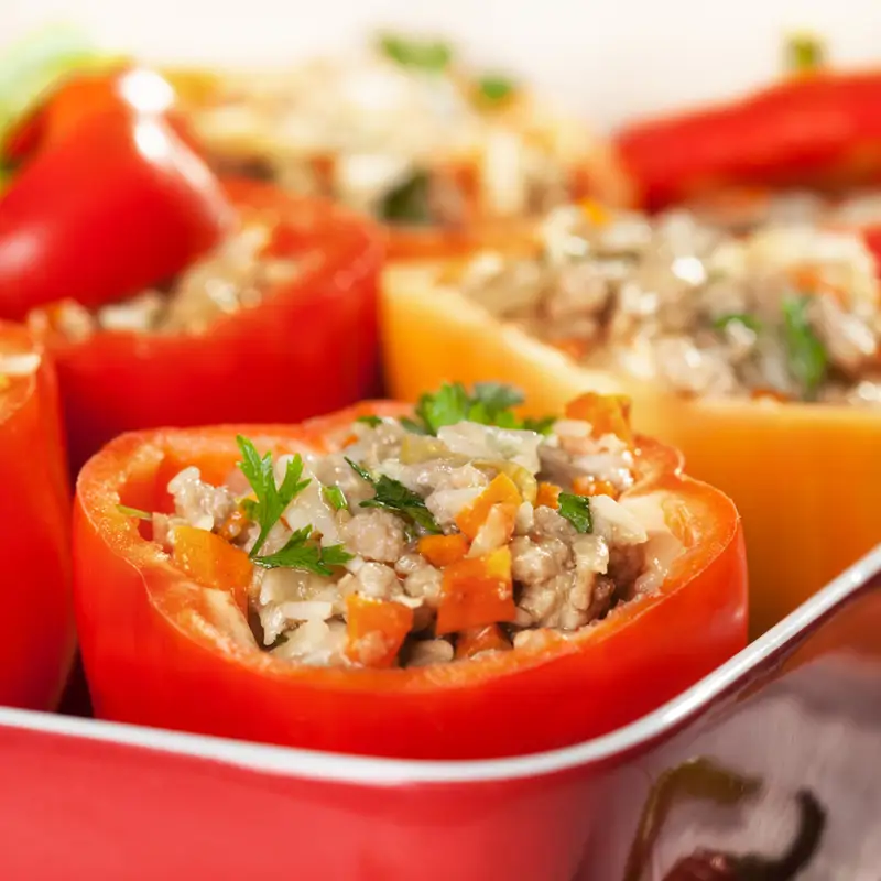 10 recetas de pimientos rellenos muy fáciles de preparar para tus cenas ...