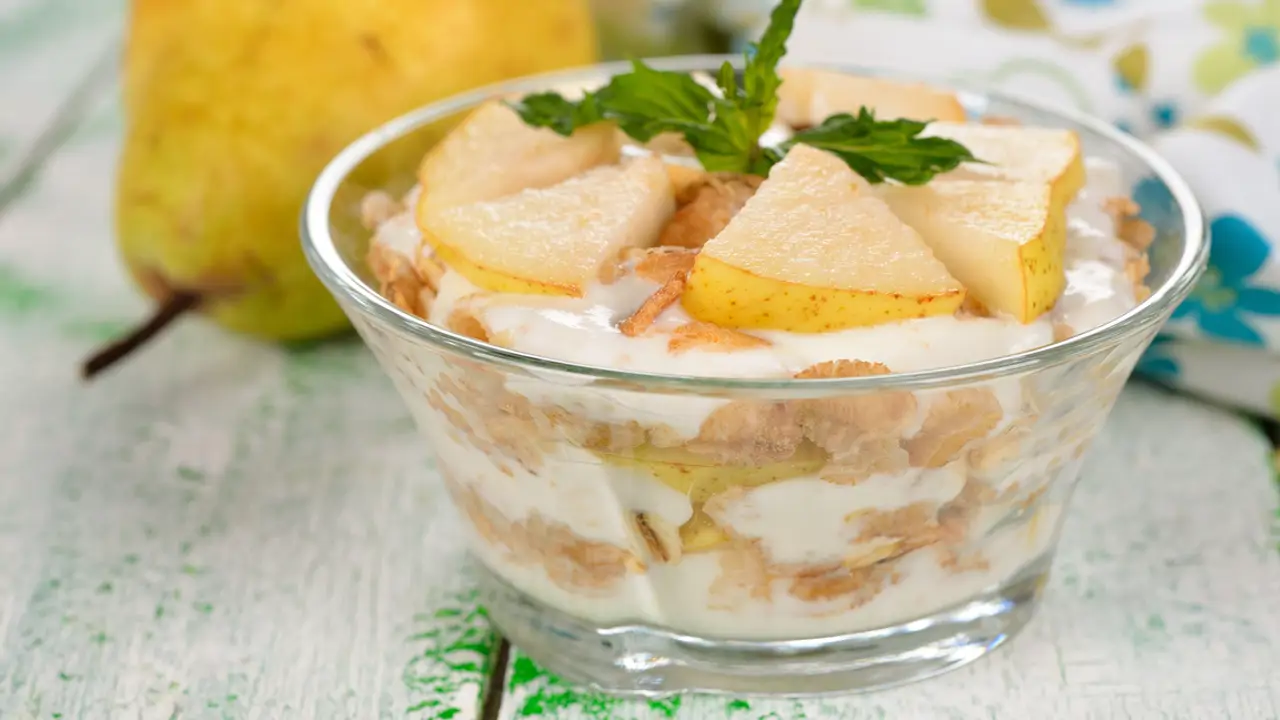 10 postres saludables con peras perfectos para cuidar de tu microbiota ...