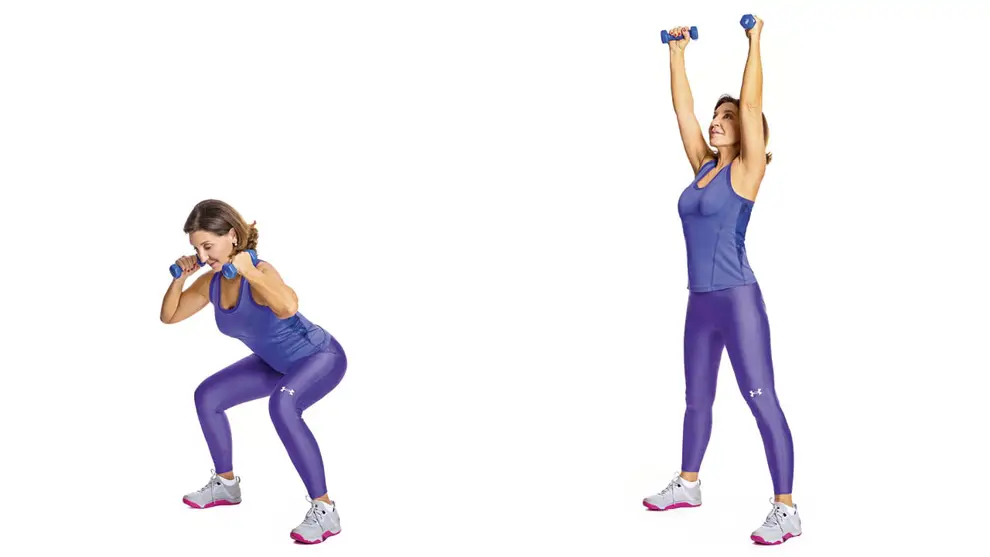 Rutina con pesas en casa para todo el cuerpo: el plan de la entrenadora ...