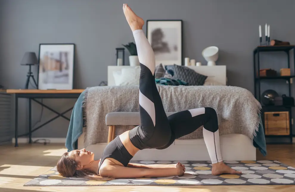 10 ejercicios isométricos para glúteos y piernas para tonificar y ganar ...